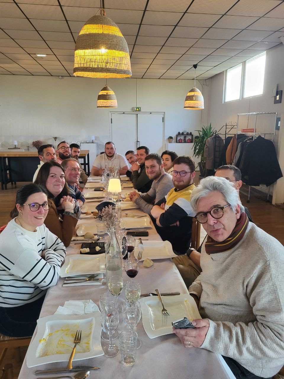 Repas de Nouvel An à l'Auberge de l'Ombrée - Dupré